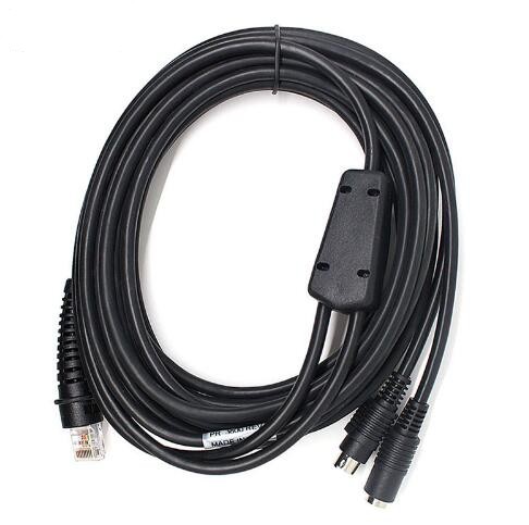 For Barcode Scanner Reader 3800G Scanner 5M PS/2 Keyboard Wedge Cable ...
